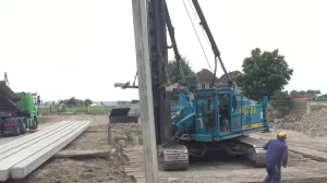 Pancang Drop Hammer | Metode Pemancangan Tiang Pancang